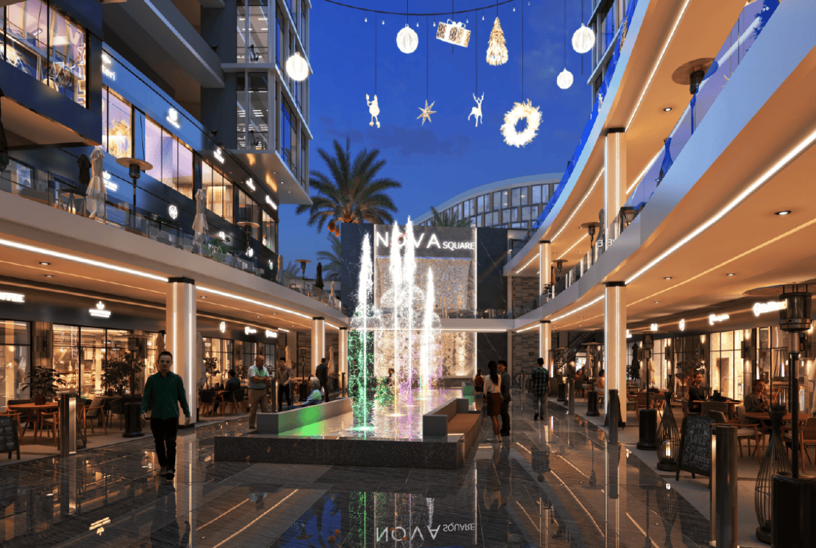 Nova Square New Cairo Mall AL BOSTANY Development عقارات فاخرة للبيع