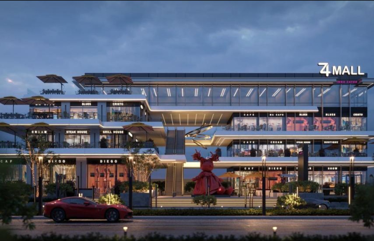 Buy a shop 50 meter in Z4 Mall Janna Zayed project عقارات فاخرة للبيع