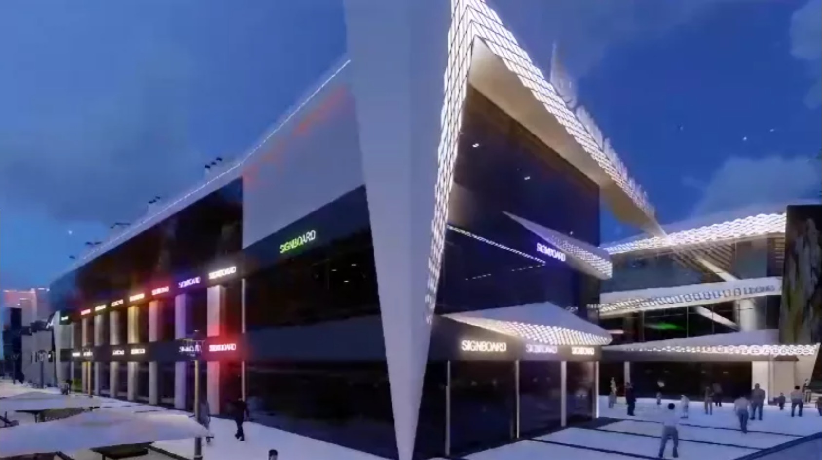 Book an office in Down Town Mall with an area of 73 meters - Luxury ...