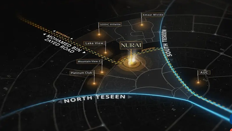 Nurai New Cairo Compound Mercon Development - Luxury Compounds For sale