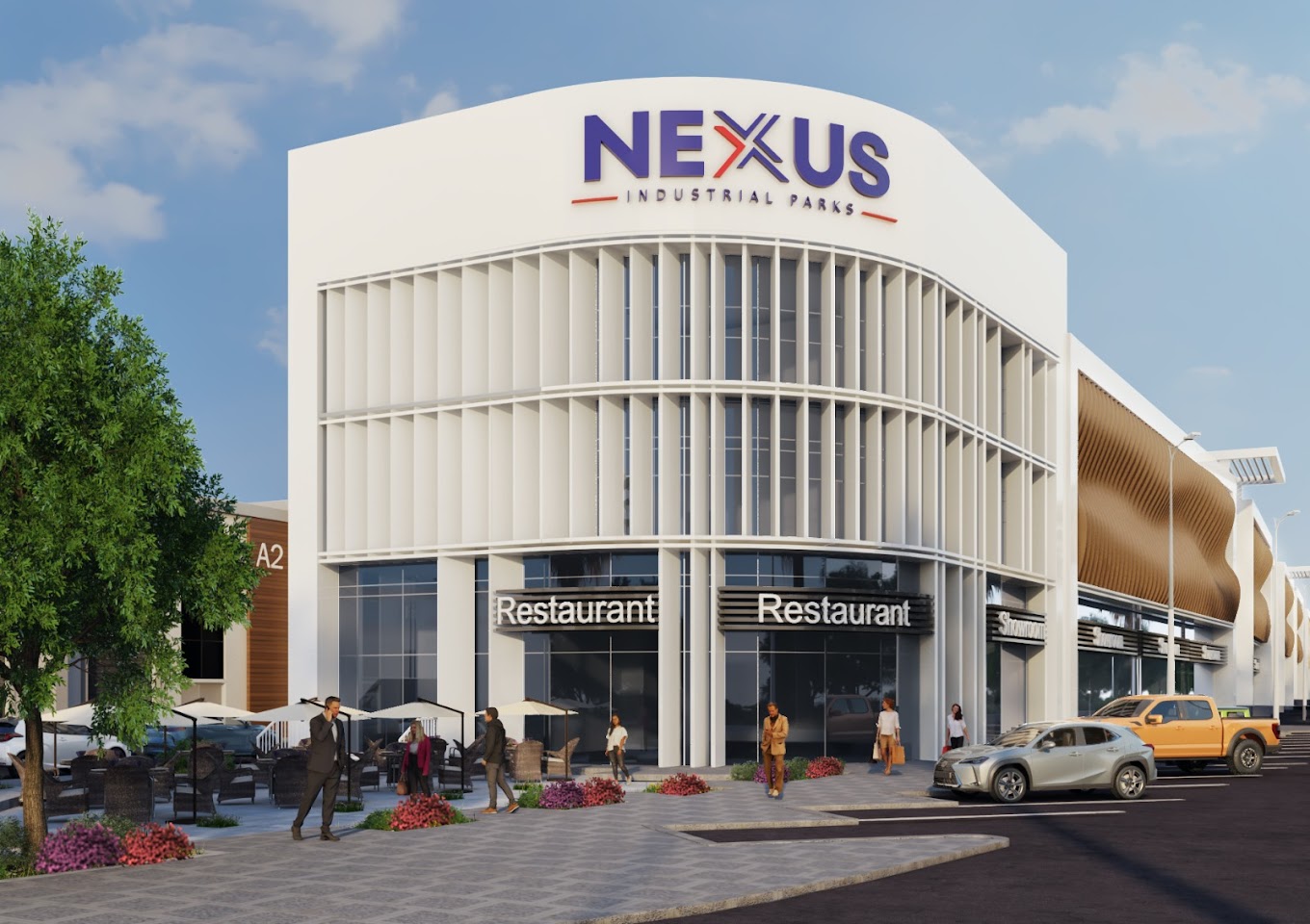 Nexus Industrial Parks New Cairo AMD Developments عقارات فاخرة للبيع